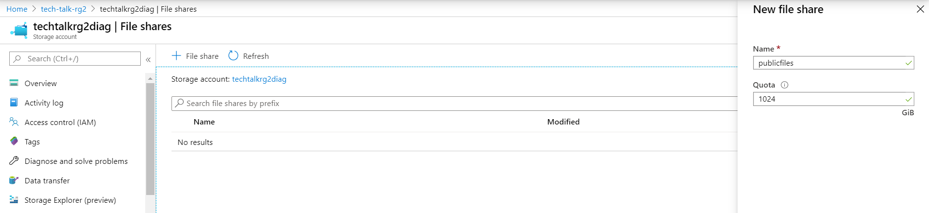 How to add an Azure File share to an On-Premise Windows & Linux Machine